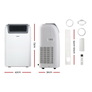 Devanti 3.3kW Portable Air Conditioner | Portable Air Conditioners ...